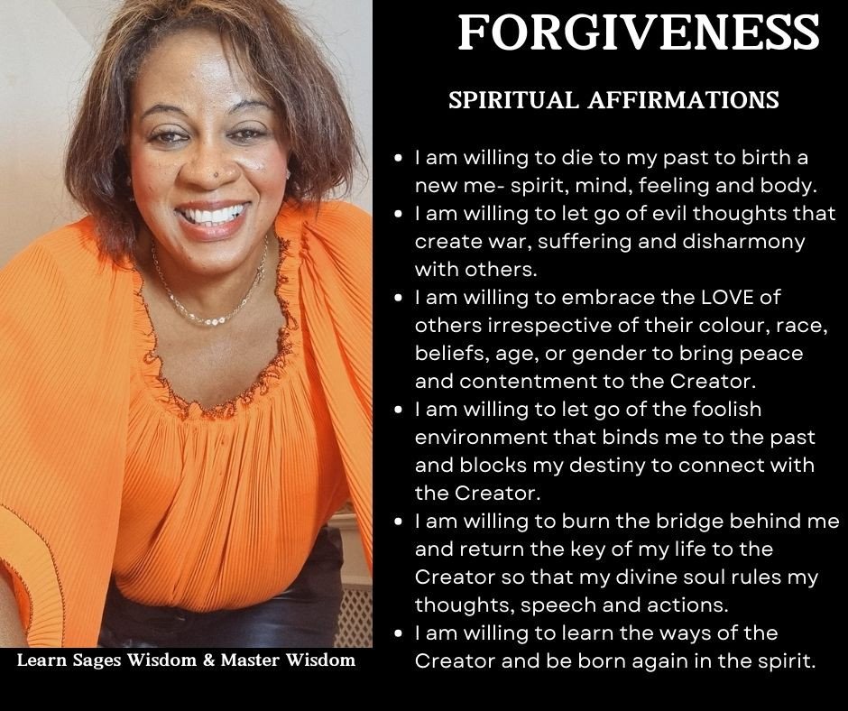 Forgiveness - The spiritual, emotional and mental benefits